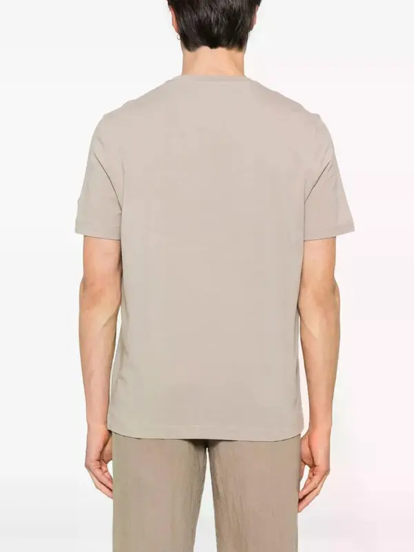 Corneliani Embroidered-logo T-shirt