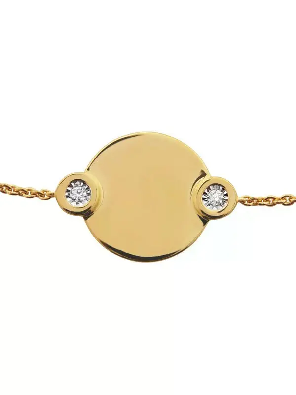 Monica Vinader Engravable Chain Bracelet