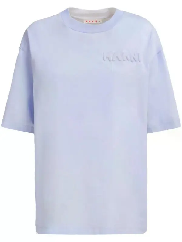 Marni Logo Embossed T-shirt