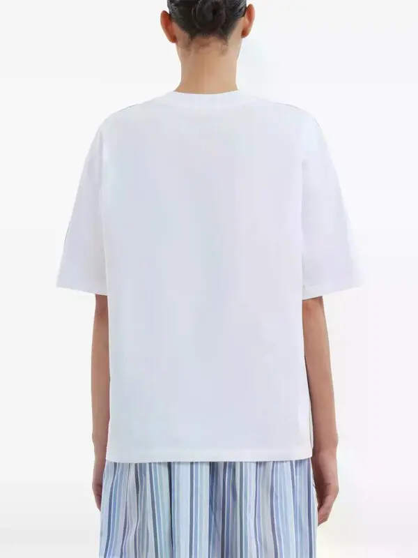 Marni Logo Embossed T-shirt