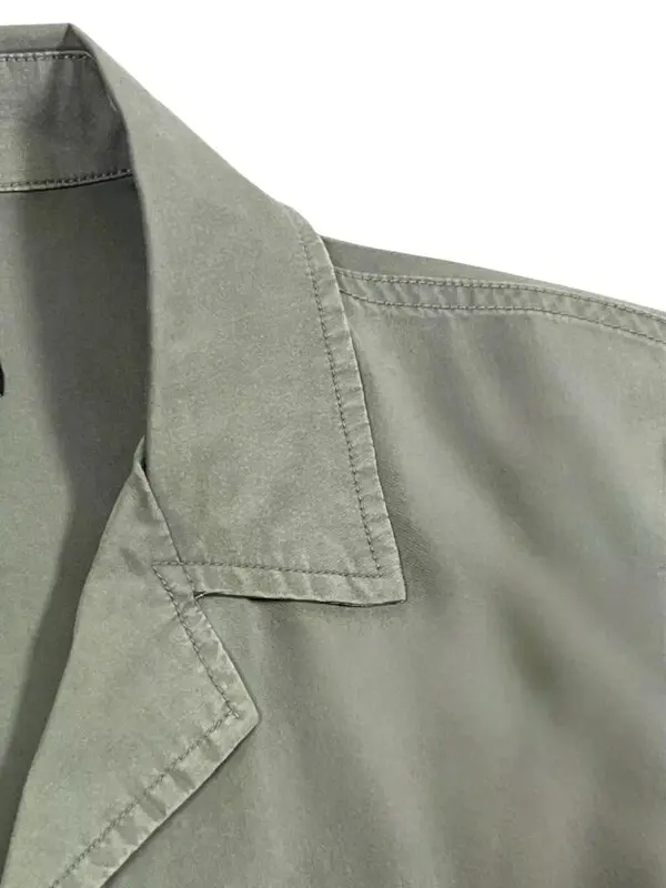 REPRESENT Script Camp Collar Shirt - Green