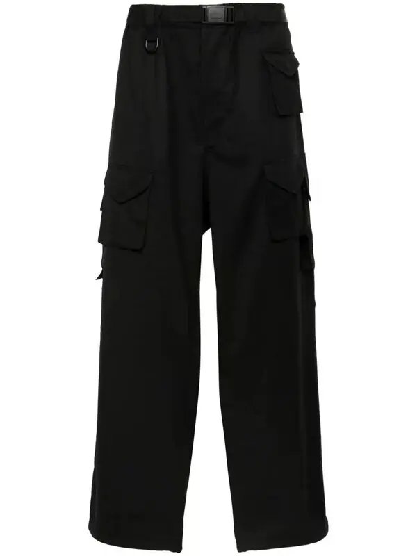 Y3 Wide Leg Cargo Trousers