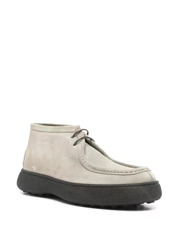TOD'S Suede W. G. Boots - Grey