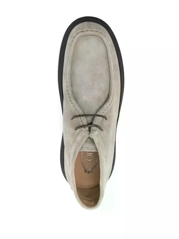 TOD'S Suede W. G. Boots - Grey