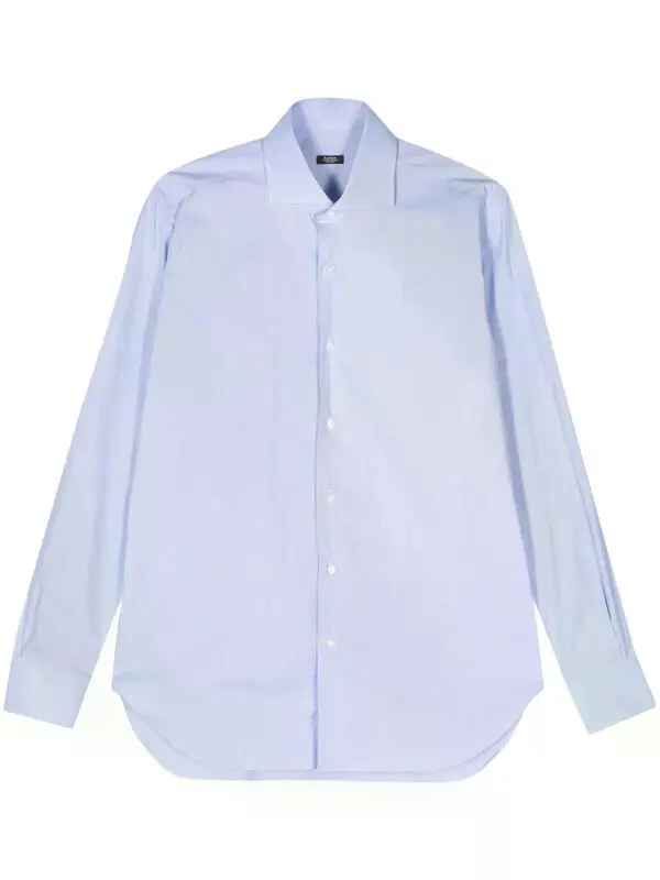 BARBA NAPOLI Poplin Cotton Shirt