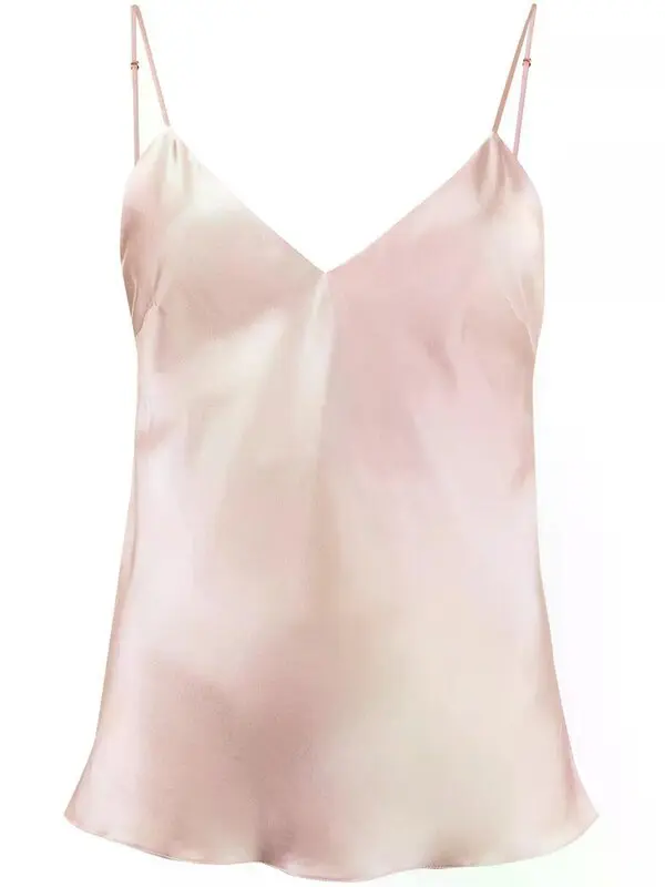 GILDA & PEARL Sophia Stretch-silk Camisole - Pink