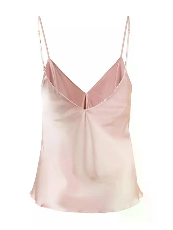 GILDA & PEARL Sophia Stretch-silk Camisole - Pink