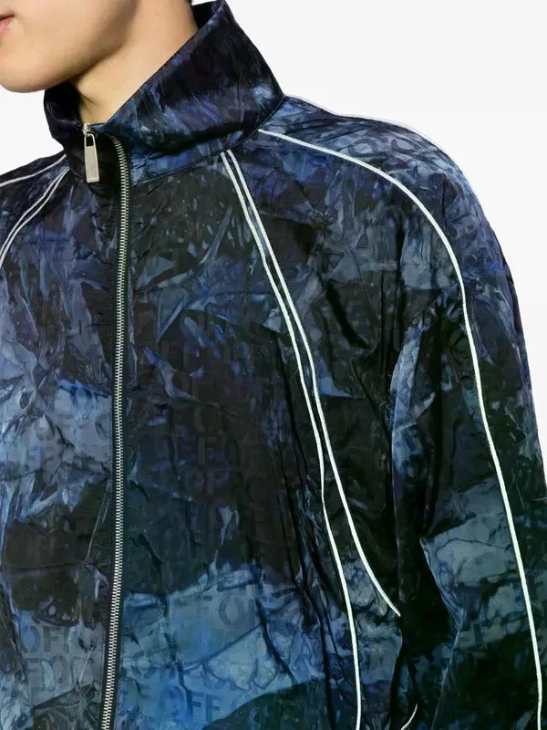 Off-White Logo-jacquard Windbreaker