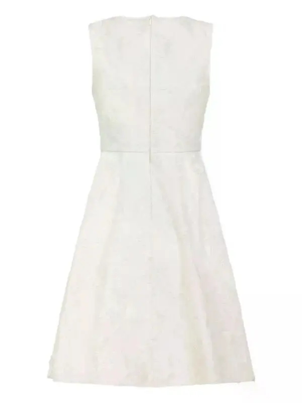 Moncler Floral-embroidered Midi Dress