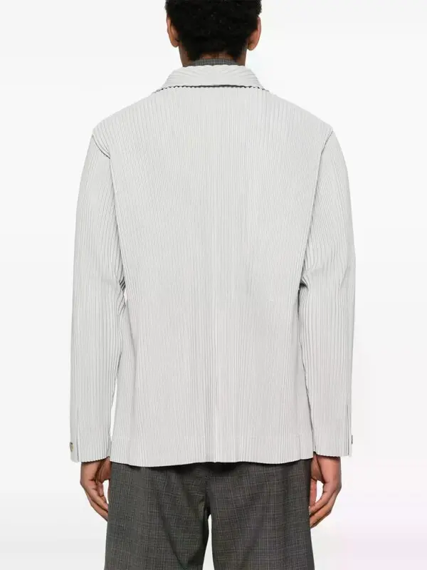 Issey Miyake Plissé-effect Blazer