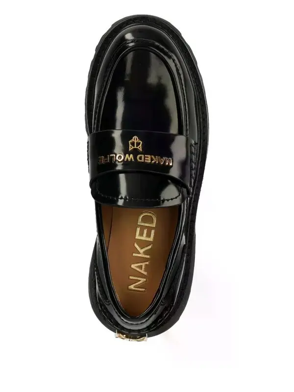 NAKED WOLFE Flawed Platform Loafers