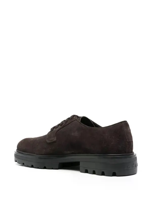 Hogan Lace-up Suede Derby Shoes