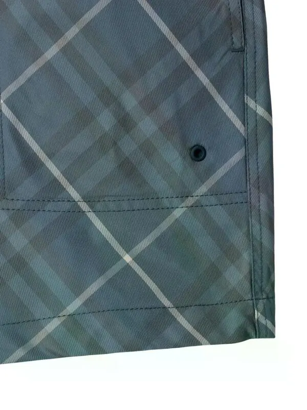 Burberry Checked Swim Shorts