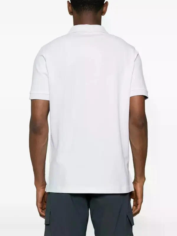 FAY Logo-embroidered Piqué Polo Shirt