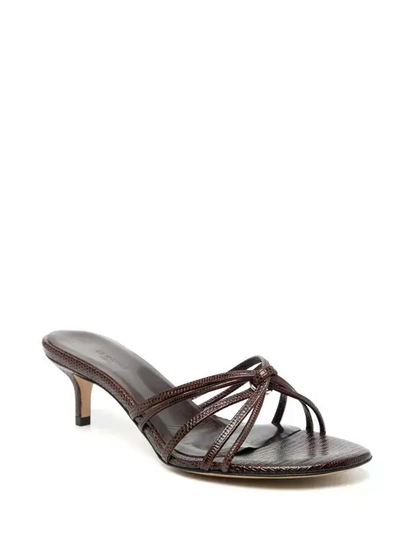 Le Monde Beryl Sofia Heeled Sandals - Brown