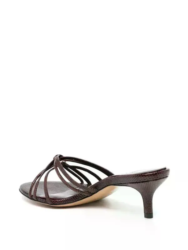 Le Monde Beryl Sofia Heeled Sandals - Brown
