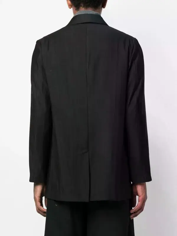 Our Legacy Crease-effect Double-breasted Blazer