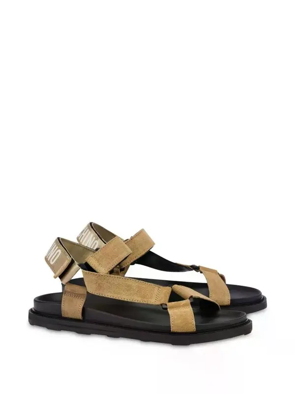 Moschino Suede Sandals