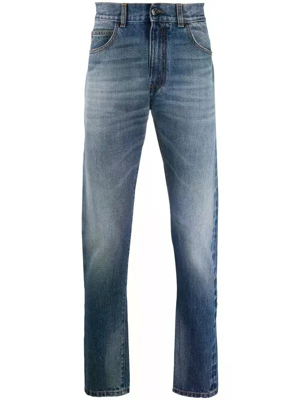 PAURA Mid-rise Straight Jeans