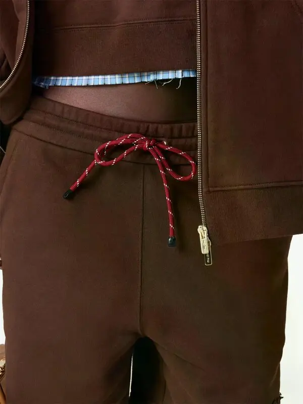 Miu Miu Cotton Shorts - Brown