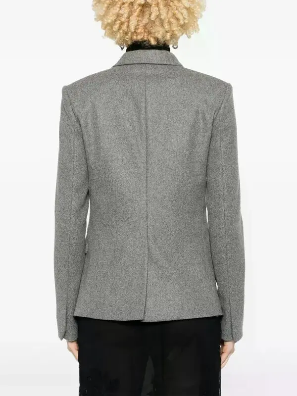Fabiana Filippi Double-breasted Flannel Blazer