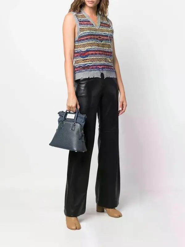 MAISON MARGIELA 5ac Mini Top-handle Bag - Blue
