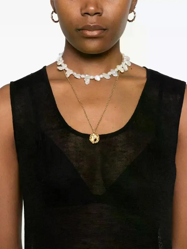 P.a.r.o.s.h Fine-knit Tank Top