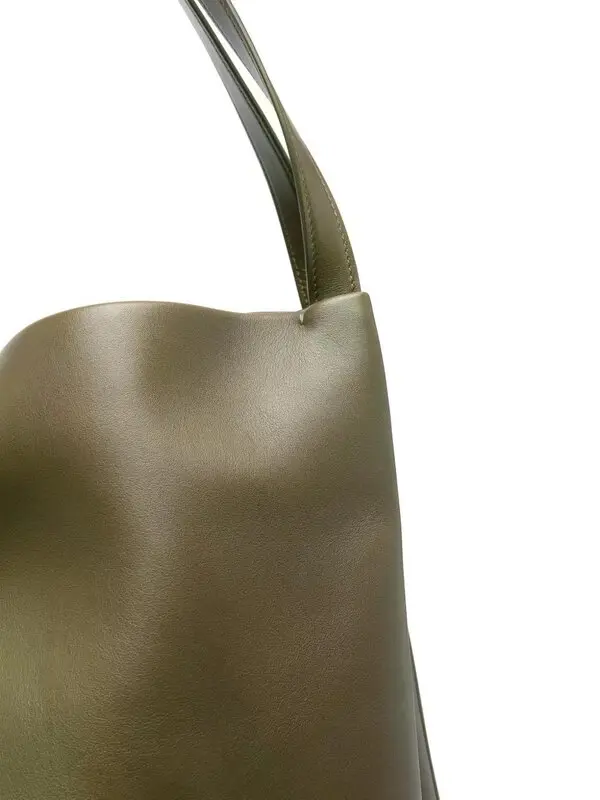FERRAGAMO Leather Shoulder Bag - Green