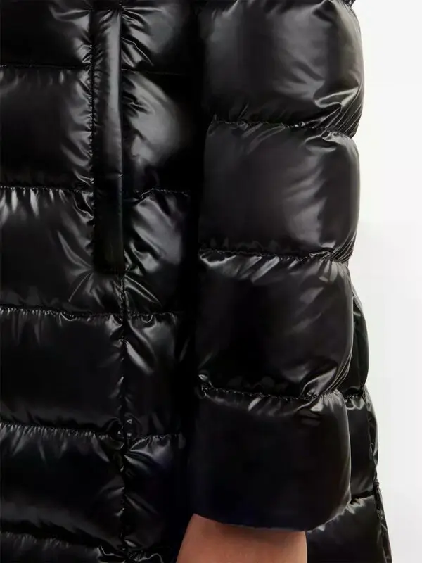 FAY Urban High-neck Padded Coat - Black