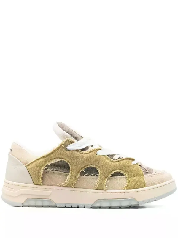 SANTHA Triple-canvas Sneakers