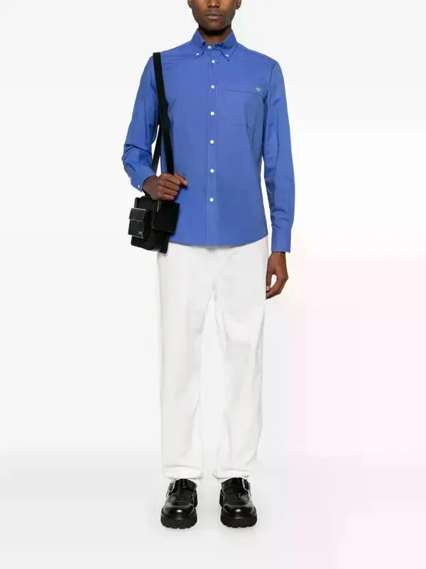Valentino Garavani Vlogo-embroidered Shirt