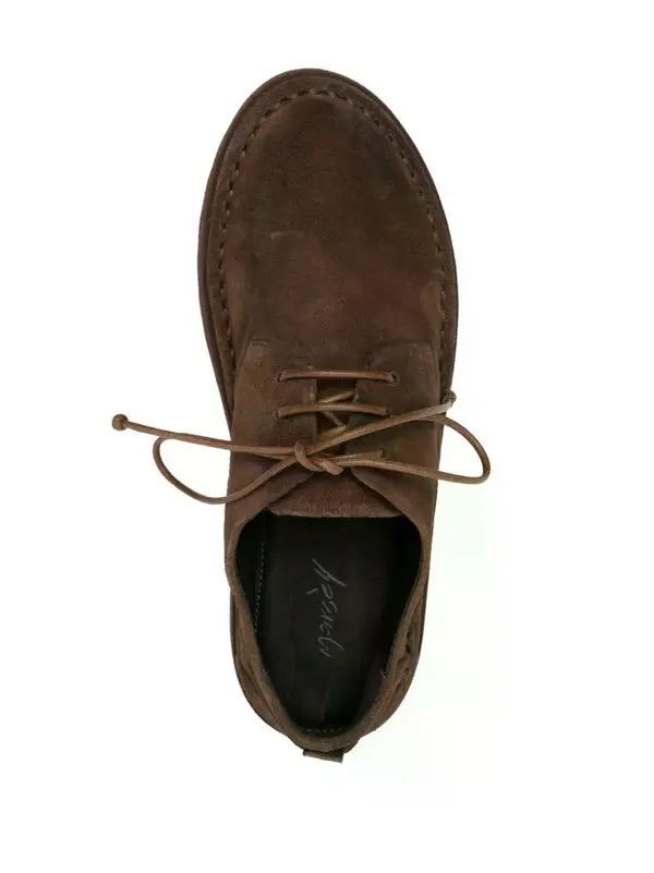 Marsèll Sancrispa Alta Suede Derby Shoes