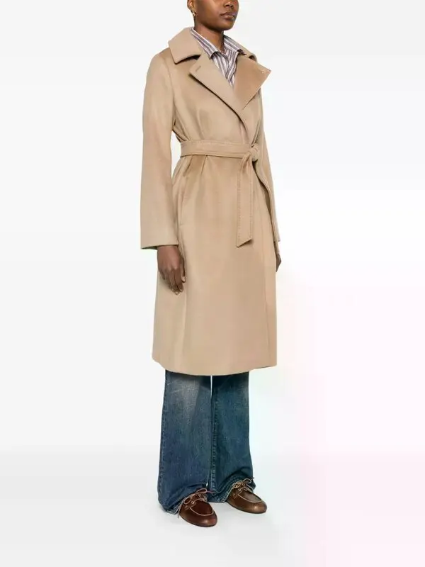 Max Mara Virgin Wool Trench Coat