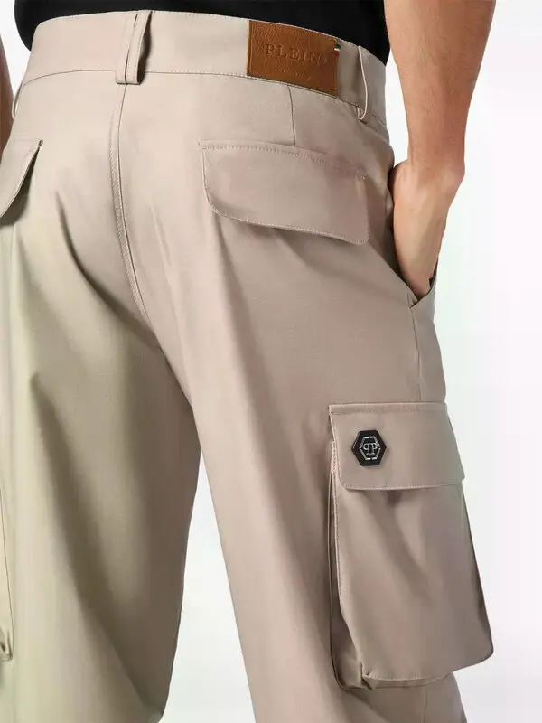 Philipp Plein Long Cargo Trousers