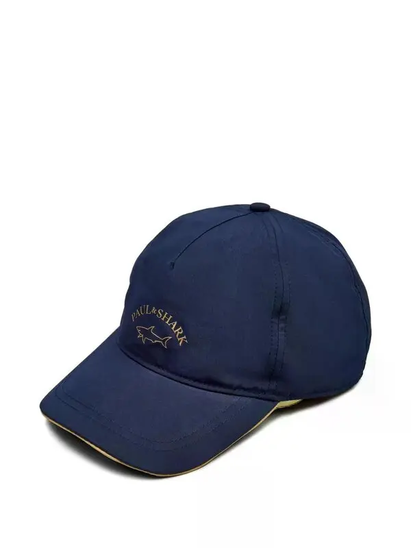 Paul & Shark Logo-embroidered Cap - Blue