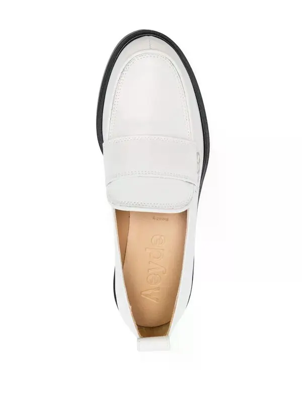 AeydĒ Ruth 40mm Round-toe Loafers