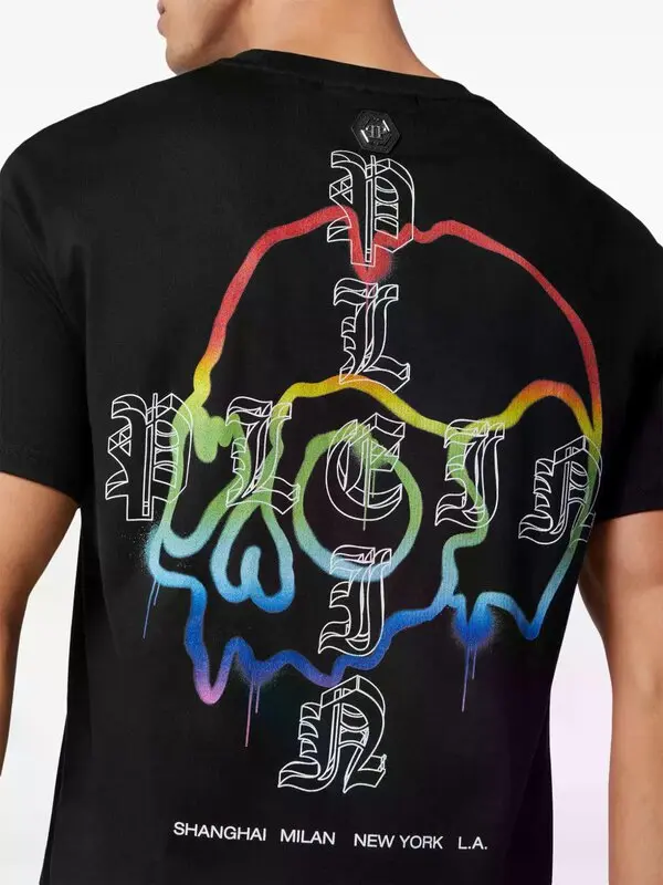 Philipp Plein Skull-print Cotton T-shirt