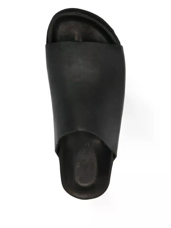 Guidi Leather Slides