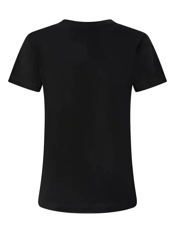 Pinko Logo-embroidered T-shirt