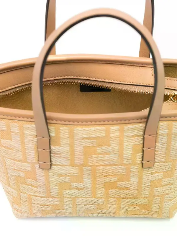 Fendi Mini Roll Tote Bag - Neutrals