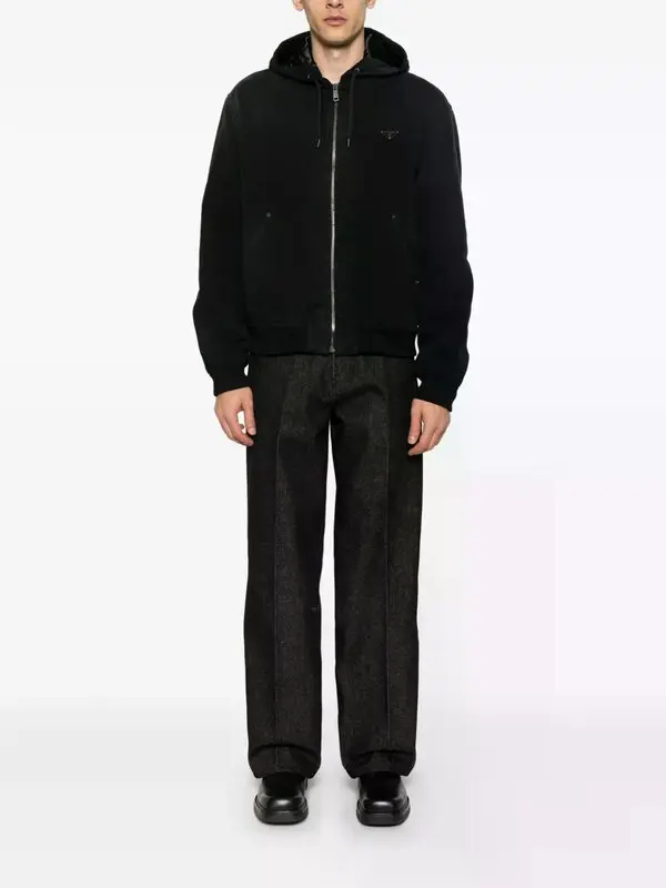 Prada Denim Hooded Jacket