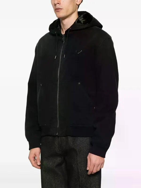 Prada Denim Hooded Jacket