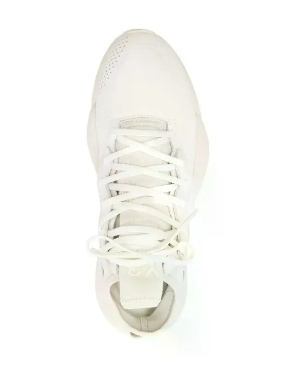 Y3 Kaiwa Panelled Lace-up Sneakers - Neutrals