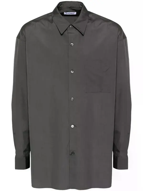 Attachment Cotton Shirt