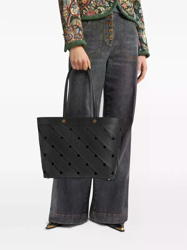 Etro Woven Leather Bag
