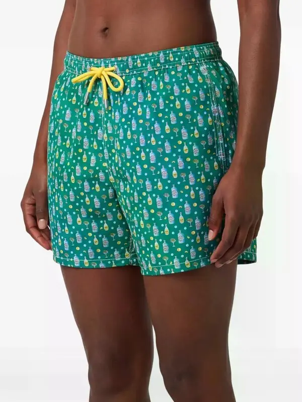 MC2 SAINT BARTH Lighting Swim Shorts - Green