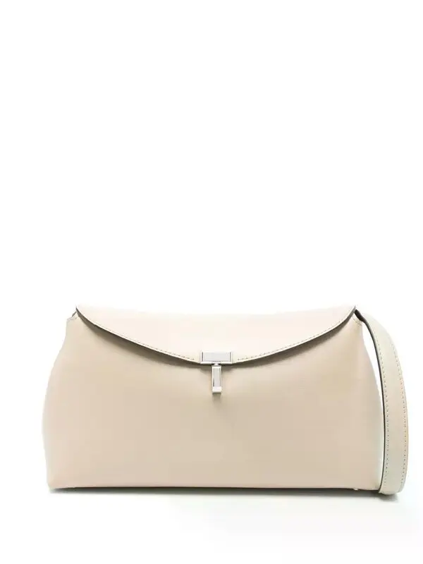 TOTEME T-lock Clutch Bag - Neutrals