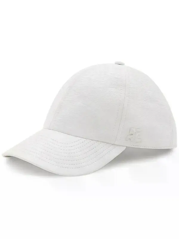 COURREGES Logo-patch Baseball Cap - White