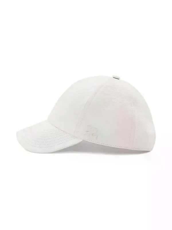 COURREGES Logo-patch Baseball Cap - White