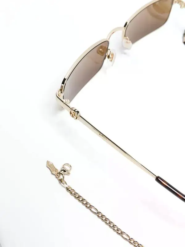 Gucci Rectangle-frame Sunglasses